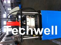 China G.i Coil 10 Steps Forming Station 0.4 - 1.0mm Metal Track Roll Forming Machine for sale