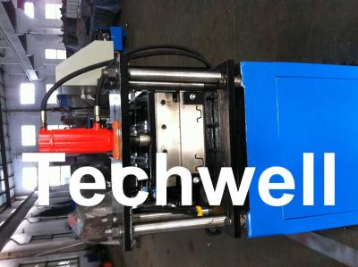 China G.i Coil 10 Steps Forming Station 0.4 - 1.0mm Metal Track Roll Forming Machine for sale