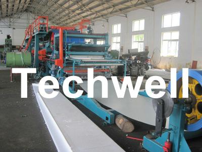 China Prefabricated House EPS Foam Insulated Sandwich Panel Machine For 50 - 250mm Thickness for sale