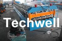 China Standard Wide Span IBR Roofing Sheet Roll Forming Machine With 5.5 Kw Main Motor Power for sale
