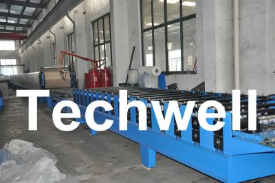 China Rubber Belt Continuous PU Sandwich Panel Machine Line / Cold Roll Forming Machine for sale