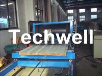 China PLC Control And High Productivity Rubber Belt PU Sandwich Panel Machine TW-PU1000 for sale