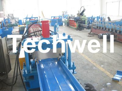 China 6 - 8m/min Forming Speed Taper Roof Panel Roll Forming Machine for Tapered Bemo Panel for sale