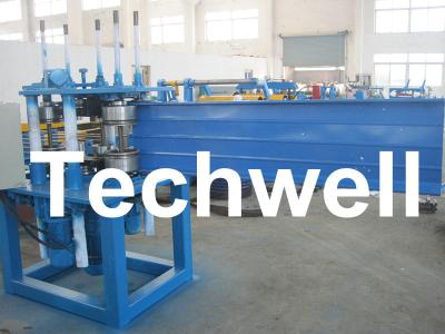 China 14 Stations Aluminum Tapered Sheet Roof Roll Forming Machine With 0.7 - 1.2mm Thickness for sale