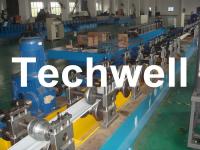 China 3KW Cutting Power 0.7 - 1.0mm PU Foam Rolling Shutter Door Forming Machine TW-PURD85 for sale