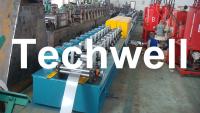 China 3-12m/min Speed PU Foam Shutter Door Forming Machine With PU Foam Injection Machine for sale