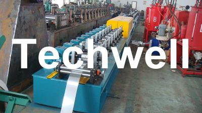 China 3-12m/min Speed PU Foam Shutter Door Forming Machine With PU Foam Injection Machine for sale