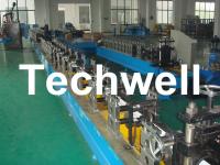 China PU Foam Rolling Door Slat Roller Shutter Forming Machine For 0.7 - 1.0mm Sheet Thickness for sale