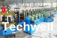 China 2.0mm Thickness Cable Ladder Profile Roll Forming Machine With 16 Steps Forming Station for sale