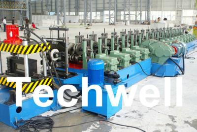 China 2.0mm Thickness Cable Ladder Profile Roll Forming Machine With 16 Steps Forming Station for sale