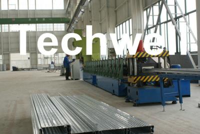 China Q235 Cold Rolled Strip / Hot - Dip Galvanizing Steel Cable Tray Roll Forming Machine for sale