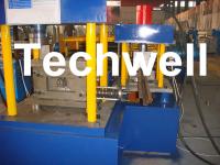 China Manual / Hydraulic Decoiler U Profile Purlin Roll Forming Machine for U Profile TW-U100 for sale