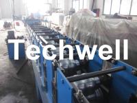 China 15m/Min 0.8mm Seamless Rainwater Gutter Machine With Hydraulic Decoiler for sale