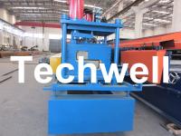 China Steel Z Purlin Forming Machine With 17 Forming Station and Hydraulic Pre-Punching System for sale