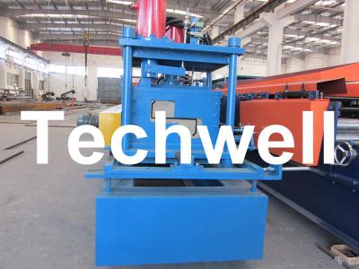 China Steel Z Purlin Forming Machine With 17 Forming Station and Hydraulic Pre-Punching System for sale