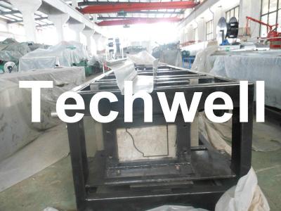 China Steel Copper Mobile Seamless Gutter Machine For Rainwater Gutter Profiles for sale
