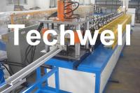 China C Stud, U Runner, U Track, Steel Stud / Track Roll Forming Machine With 0.4 - 1.0mm for sale
