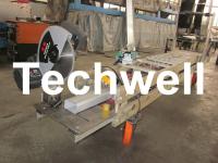 China Portable Downpipe Forming Machine for Copper 16 oz Rainwater Downpipe TW-PDP100 for sale