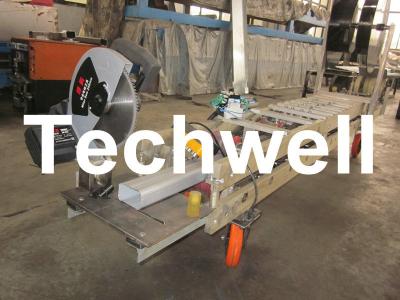 China Portable Downpipe Forming Machine for Copper 16 oz Rainwater Downpipe TW-PDP100 for sale