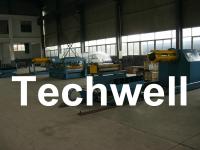 China 30KW Electric Control System 0.2 - 2.0mm Thickness Simple Slitting Cutting Line for sale