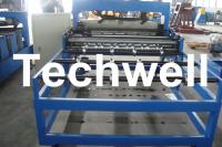 China Automatic Hydraulic Roof Bending Machine With 0 - 12m/min Speed For 0.3 - 0.8mm Roof Sheet for sale