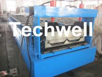 China Automatic Standing Seam Profile Roof Roll Forming Machine With 16 Forming Stations for sale