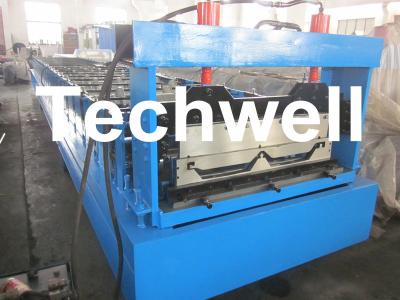 China Automatic Standing Seam Profile Roof Roll Forming Machine With 16 Forming Stations for sale