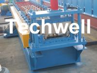 China TW-65-400 Bemo Roof Panel Roll Forming Machine With 0 - 15m/min Speed for sale