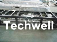 China 0.3mm Steel K Style Rainwater Portable Gutter Machine Non Twisting Drive for sale