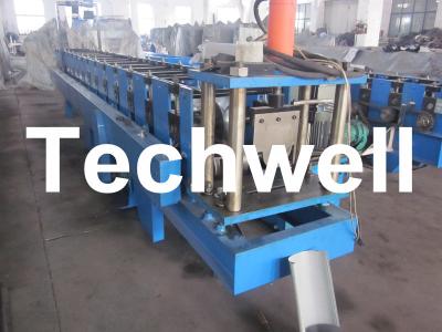 China 16 Forming Station Aluminium Portable Gutter Machine For Rainwater Half Round Gutter for sale