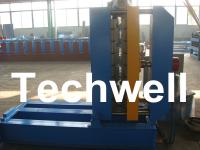 China 0.25 - 0.8mm Thickness PLC Control Crimped Curving Machine With 2.2KW for sale