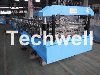 China Custom Corrugated Panel Roof Sheet Roll Forming Machine With Coil Width 1000 / 1220 / 1250mm for sale