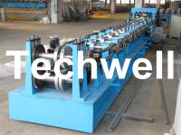 China Quick Interchangeable C / Z Purlin Roll Forming Machine With 17 Forming Stations for sale