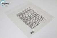 China Recycled Clothing Recycled Polybag-GRS(GLOBAL RECYCLED STANDARD) CERTIFICATED for sale