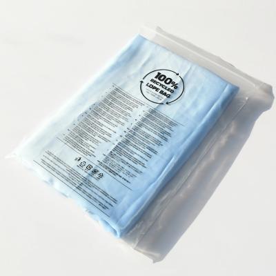 China 0.06 0.07 0.08mm Recycled Plastic Packaging Bags With ODM Closure Type for sale