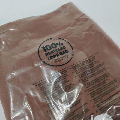 China Waterproof Reusable Garment Clothing Recycle Bag 30 Micron 40 Micron for sale