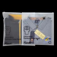 China Reusable Recycled Plastic Zip Bags 40 Micron 50 Micron for sale
