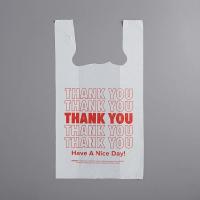 China 30 micron 40 micron Recycled Plastic Shopping Bags 0.07 0.08 0.09mm for sale