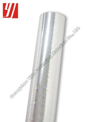 China Laser Silver Stars CTT Width 1.28m Holographic Laminating Foil for sale