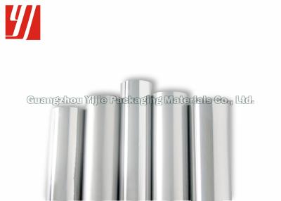 China Cigarette Packaging SGS 1.28m*240m Silver Hot Stamping Foil for sale