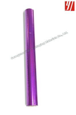 China Laser Purple Book Decoration 240m Holographic Hot Stamping Foil for sale