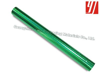 China Green Ink CTT Hologram Hot Stamping Foil For Christmas Card for sale