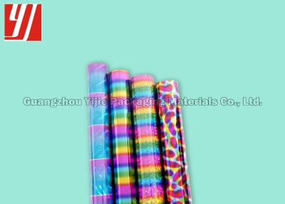 China PET Hologram Stamping Foil For Publications Handbags Celebration Cards for sale