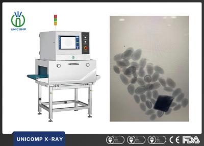 China 80KV 0.4mm High Resoltion X Ray Detection Machine For Samll Pack Snacks for sale