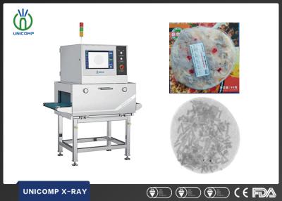 China High Resolusion Food Scanner Machine Unicomp UNX4015N Detect Glass Ceramic Inside Beef PIZZA Prepared Frozen Food for sale