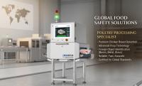 China High resolusion food scanner machine Unicomp UNX4015N detect glass ceramic inside Chicken breast for sale