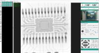 China 7μm Imaging IC Bonding Wire Break Xray AX9100 UNICOMP Semiconductor Chip Packaging Testing Equipment for sale