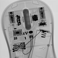 China Clear Inner Structure Scanning Mouse Scroll Wheel Defect Inspection X-ray AX9100max Unicomp for sale
