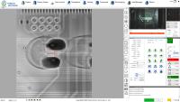 China High Resolution Geometric Magnification All-in-one Scan SMT Component Inspection X-ray UNICOMP AX9100VS for sale