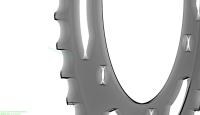 China Motorcycles Safety inspecting Cracks Sprocket UNICOMP NDT Die CASTING X-RAY UNC225 for sale